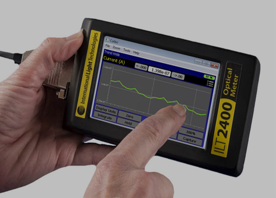 ILT2400 Hand-Held Laser Light Meter and Optometer - Laser Light Company